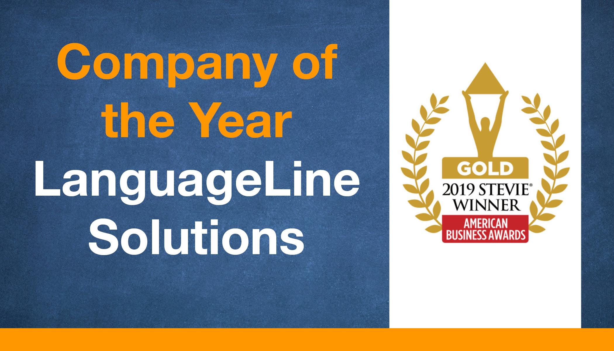 LanguageLine Wins Prestigious American Business Award For Top Company