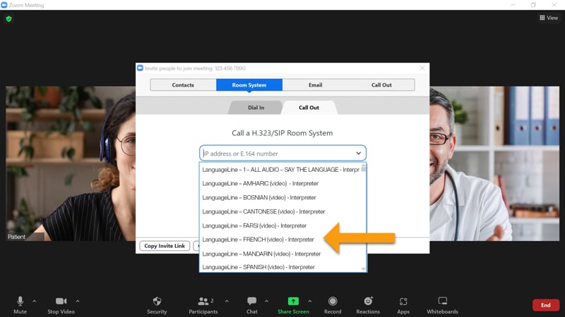 Demo: SIP Connectivity to LanguageLine