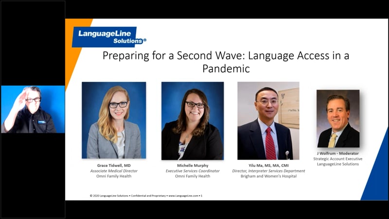 Preparing for a Second Wave: Language Access in a Pandemic